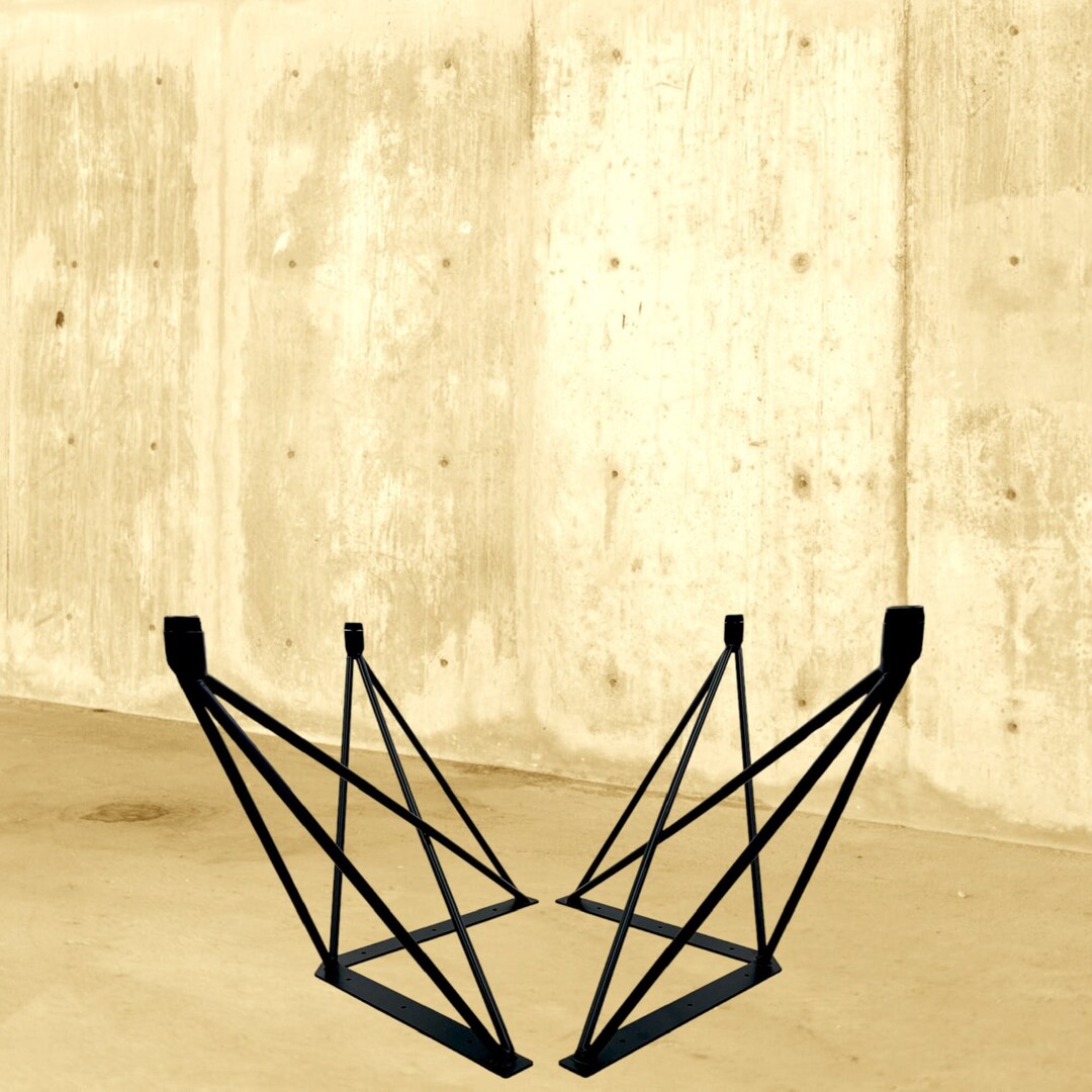 Coffee Table Base Round / Rectangular Pair - Etsy