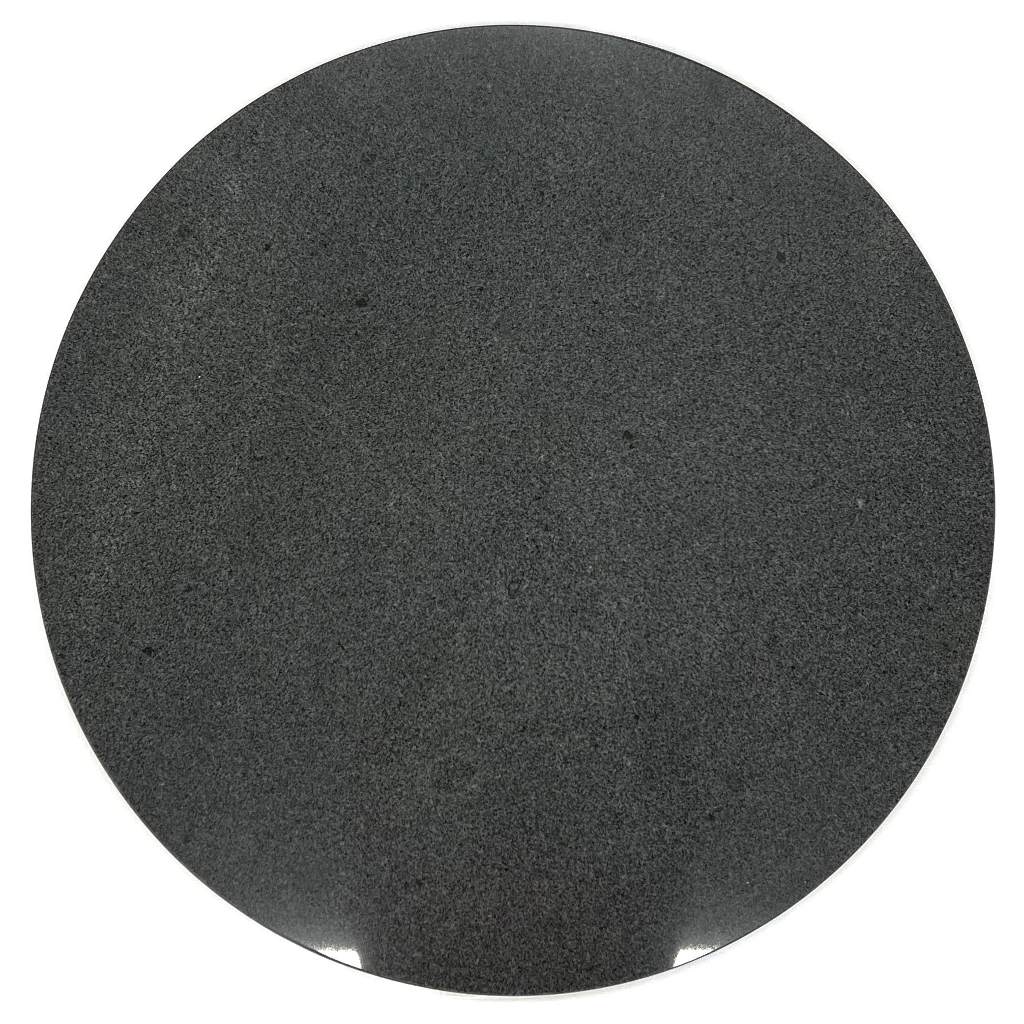 Round Granite Table Top Grey Color - Etsy
