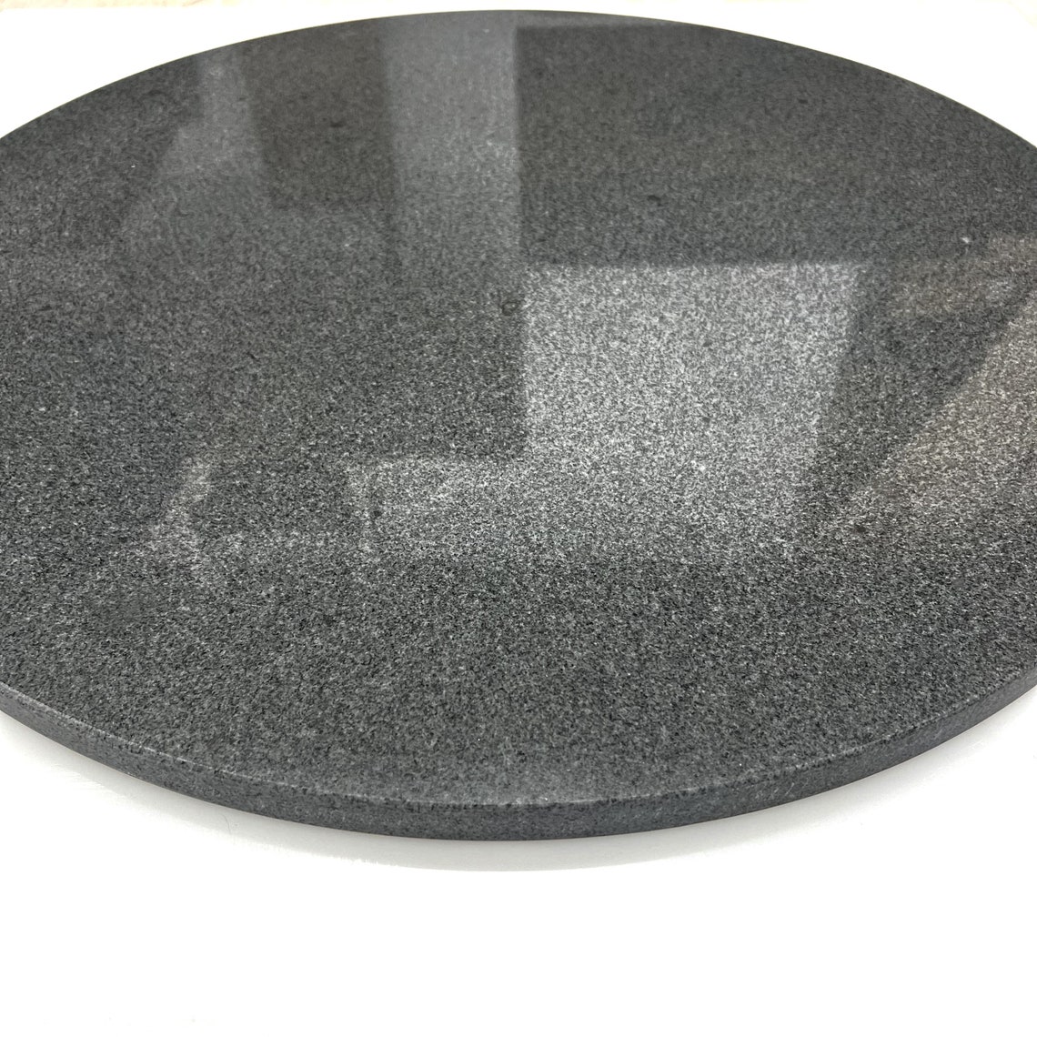 Round Granite Table Top Grey Color - Etsy