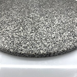 Round Granite Table Top - Grey Color - Etsy