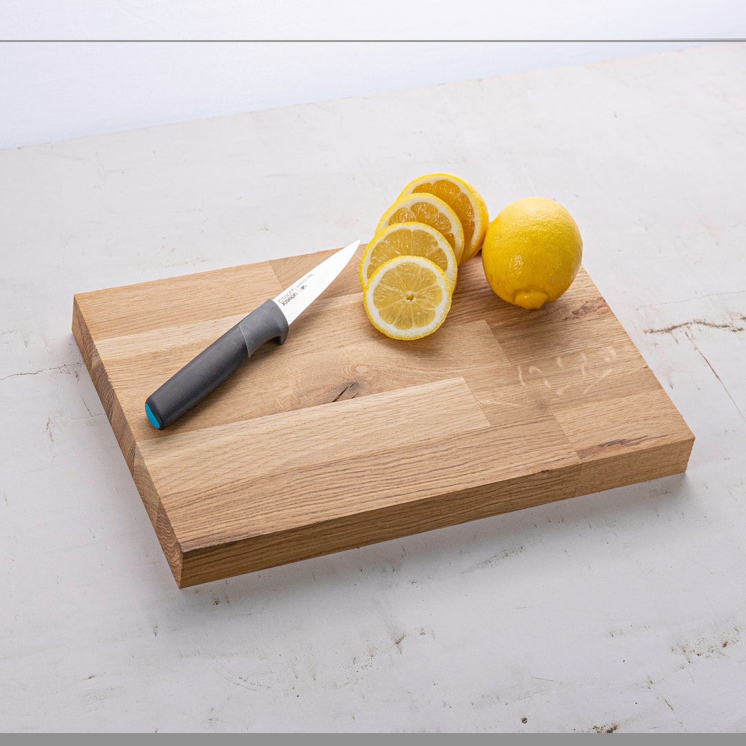 Wooden Solid Oak Chopping Boards | 30 X 20 X 4cm | Thick Easy Clean ...