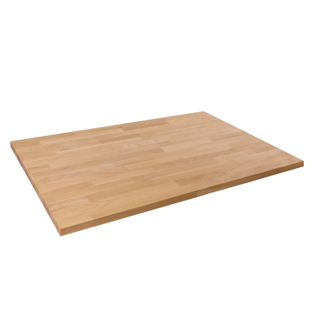 Solid Wood 40mm Thick Oak Office Desk Top | Various Sizes Available ...