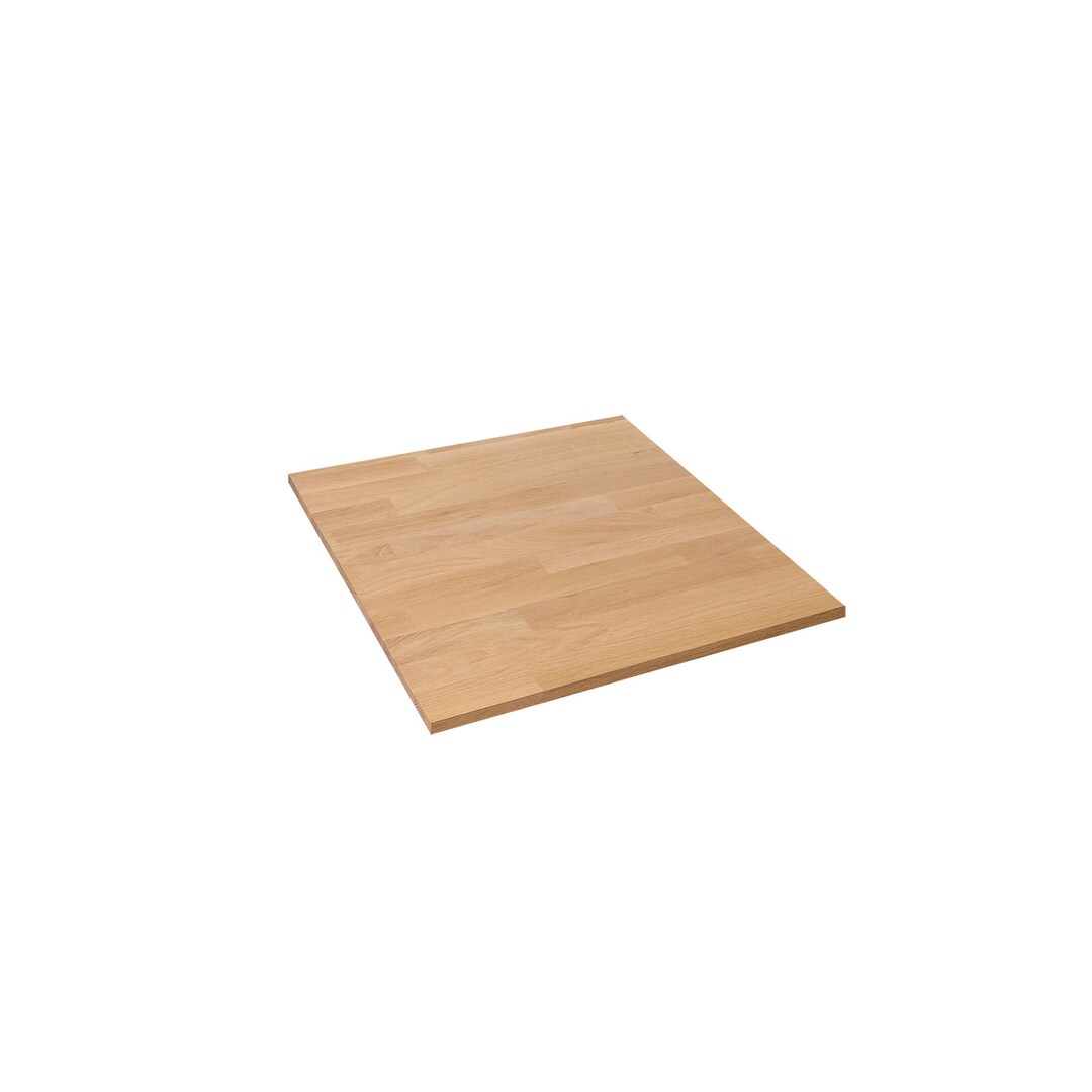 Solid Wood Oak Tabletop 600mm X 600mm X 18mm Premium European Wooden ...
