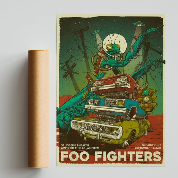 Foo Fighters Wall Art - Etsy