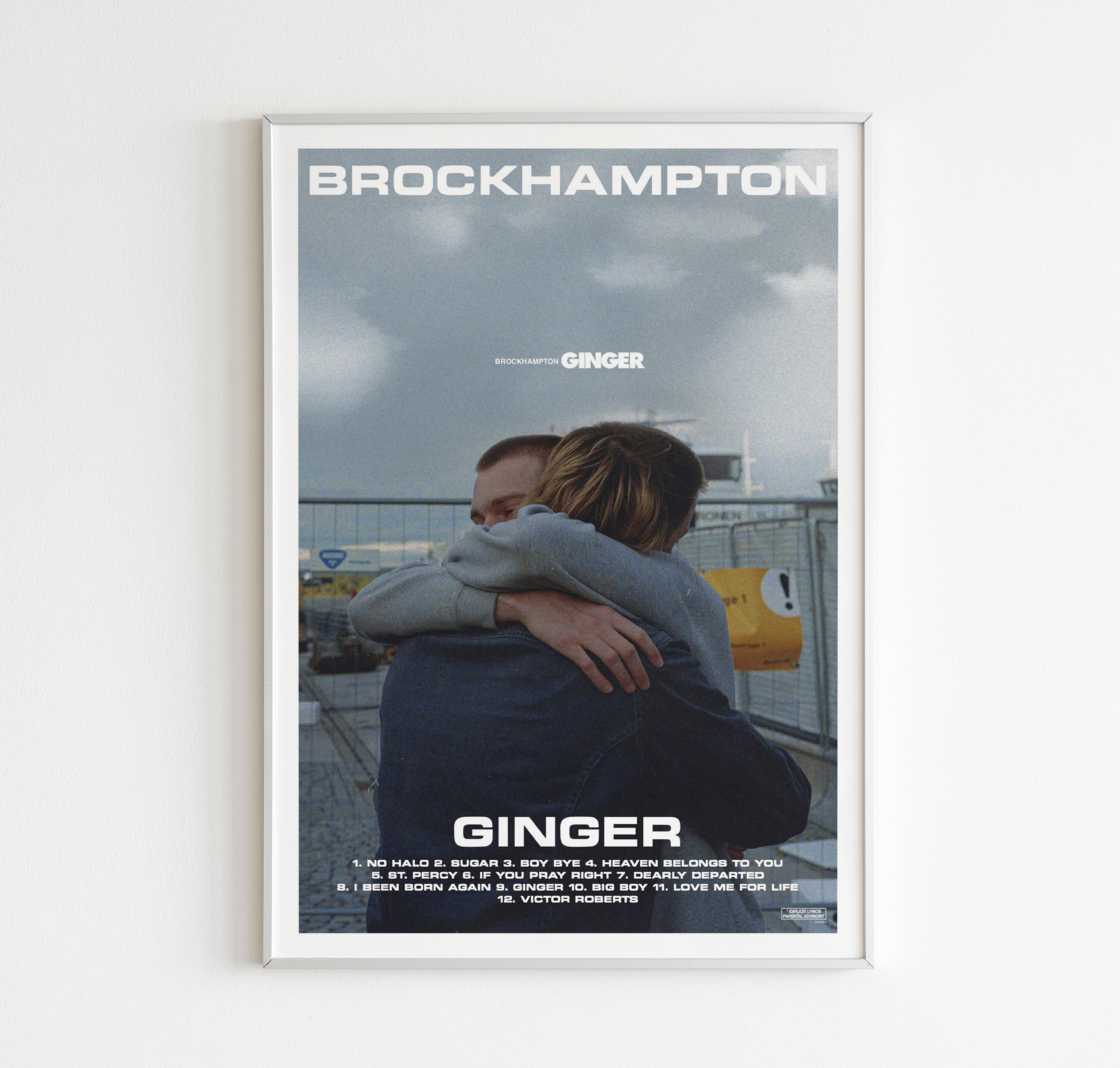 Brockhampton Album Poster / Ginger Poster / Album Cover Poster / Music ...