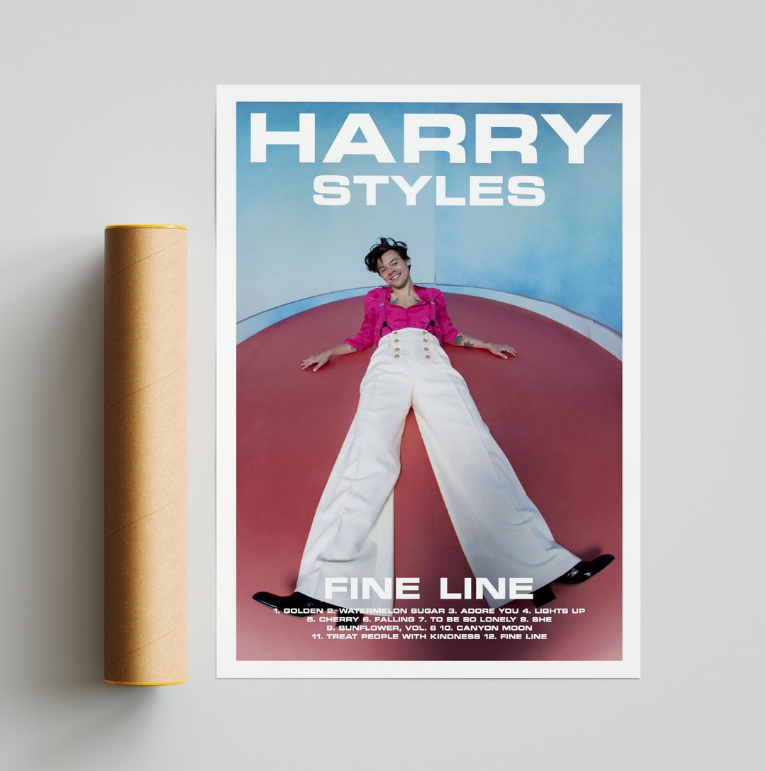 Harry Styles Album Poster / Fine Line Poster / Album Cover Poster ...