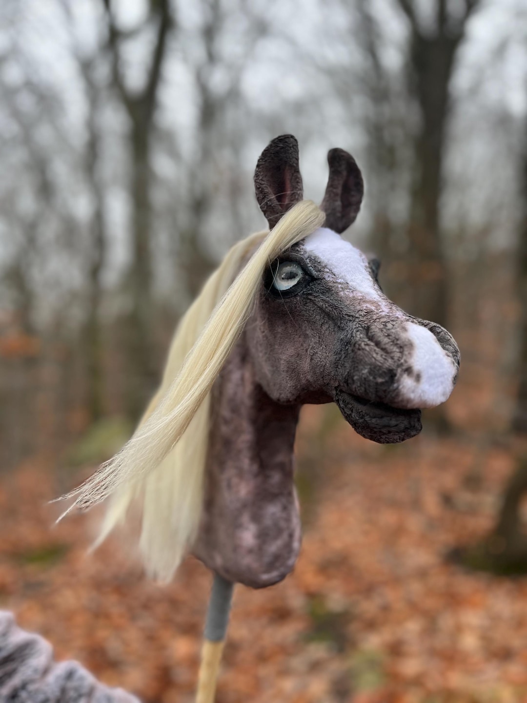 OOAK Arabian Realistic Hobby Horse: A3 Size Fantasy Stick Horse ...