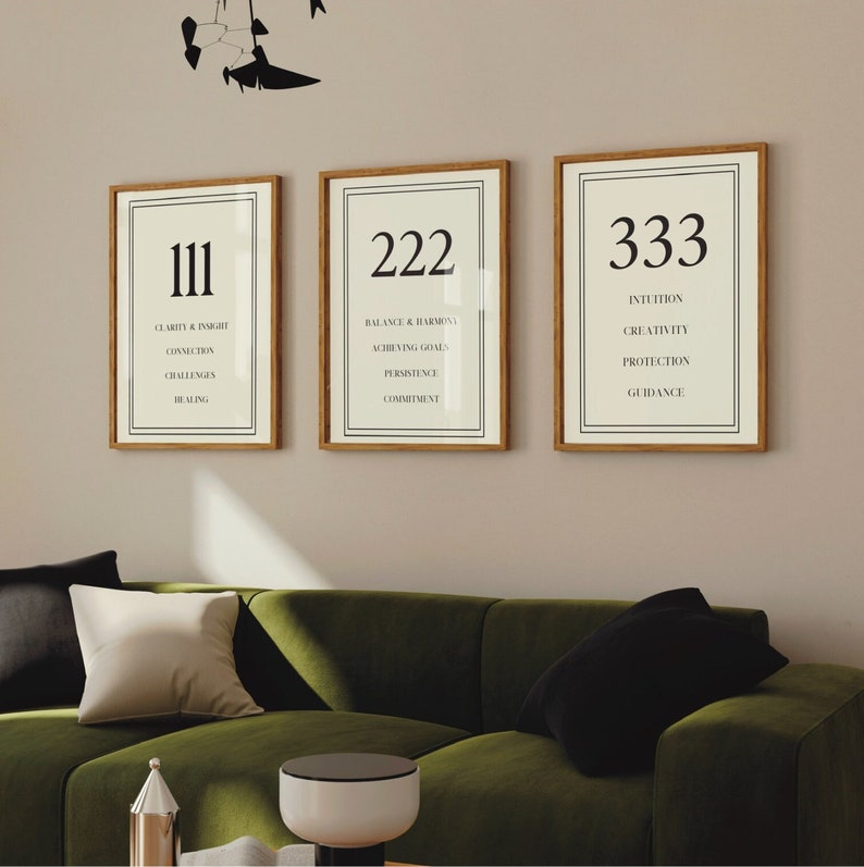 Printable Angel Number 111, 111 Poster, Angel Number Poster Printable ...