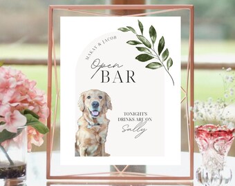 Dog Open Bar Sign - Etsy