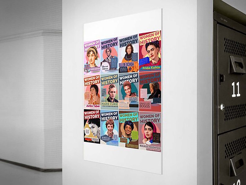 UPDATED: Women of History| Inspirational Posters to Print Feminist Art ...