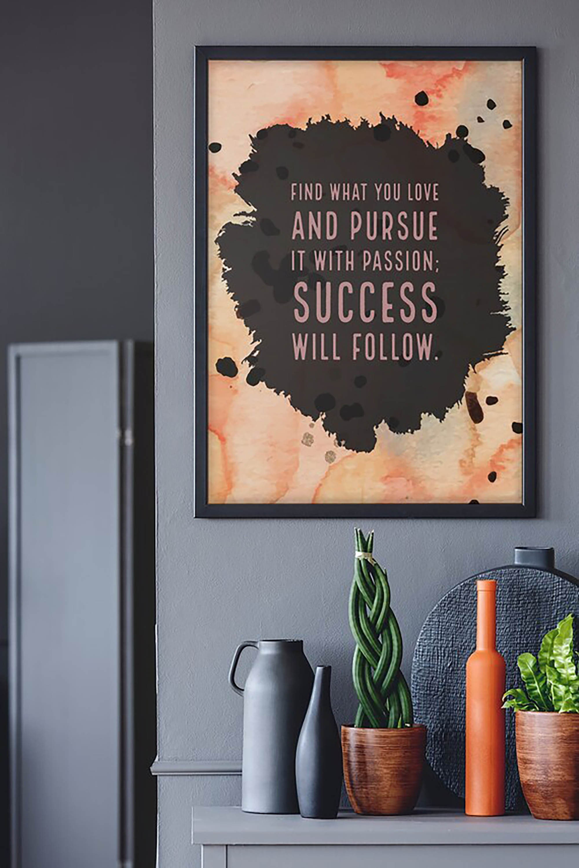Motivational Success Printable Wall Art for Your Home or Office DIGITAL ...