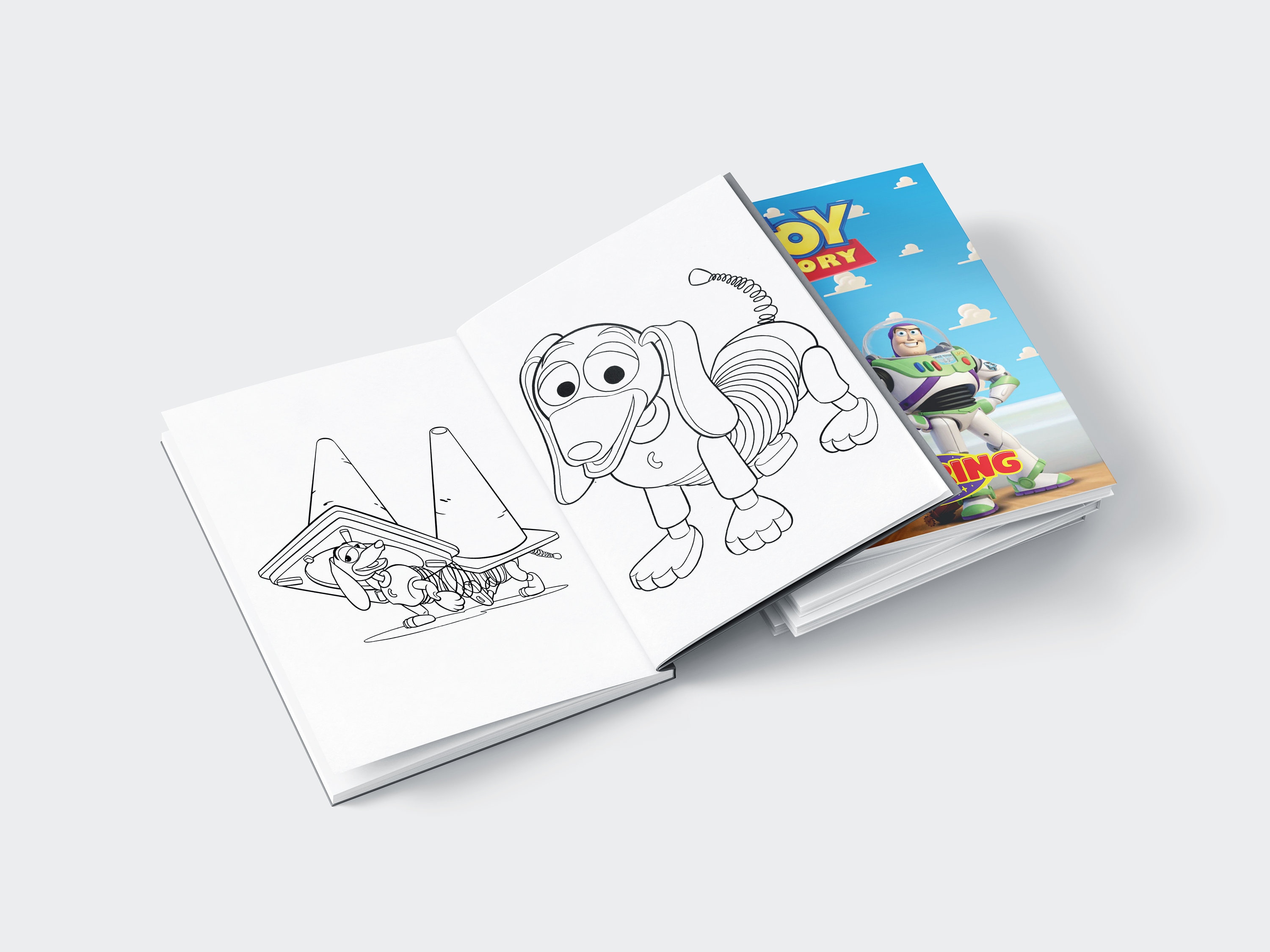 Toy Story Book 37 Pages, Coloring Pages Printable - Etsy