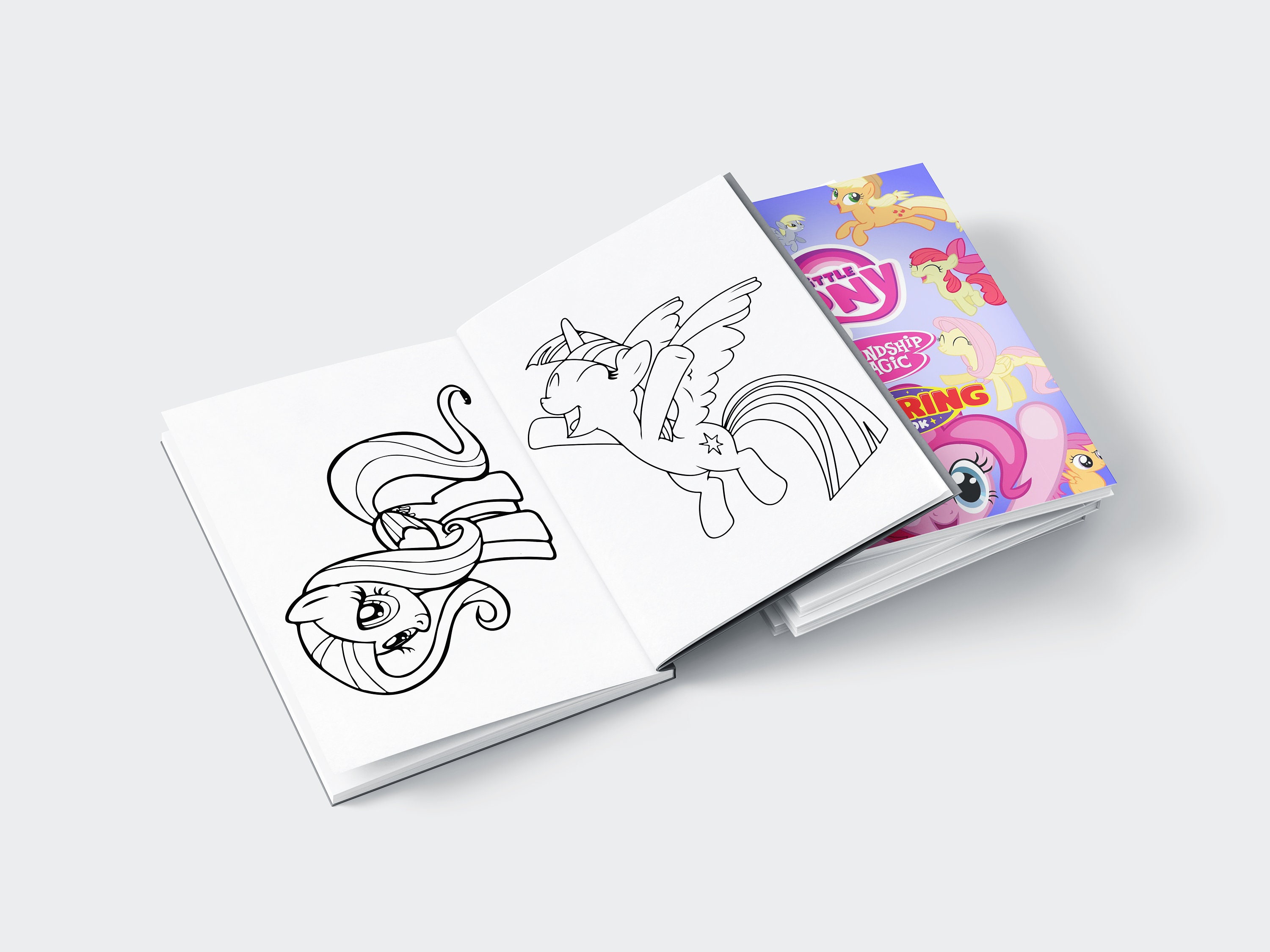 Pony Coloring Book 55 Pages, Coloring Pages Printable - Etsy