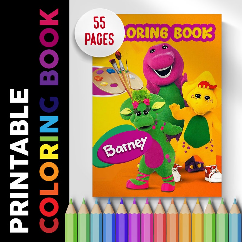 Barney Book - Etsy