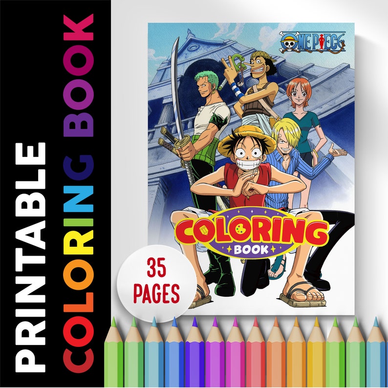Pirate Coloring Book 35 Pages, Coloring Pages Printable - Etsy