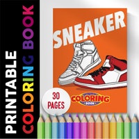 Printable Shoes Coloring Pages for Kids and Adults | 100 Pages ...