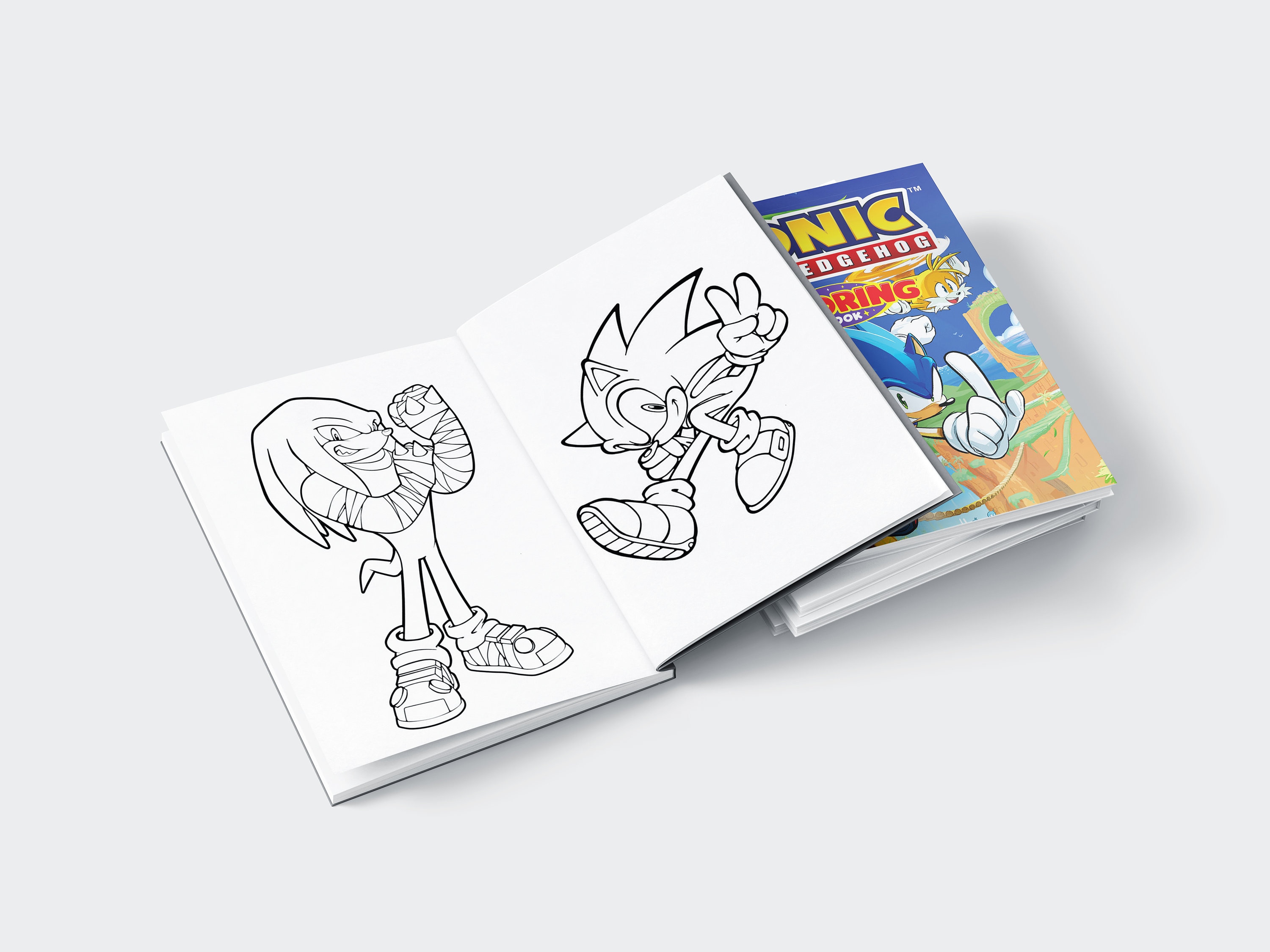 Sonic Coloring Book 55 Pages, Coloring Pages Printable - Etsy