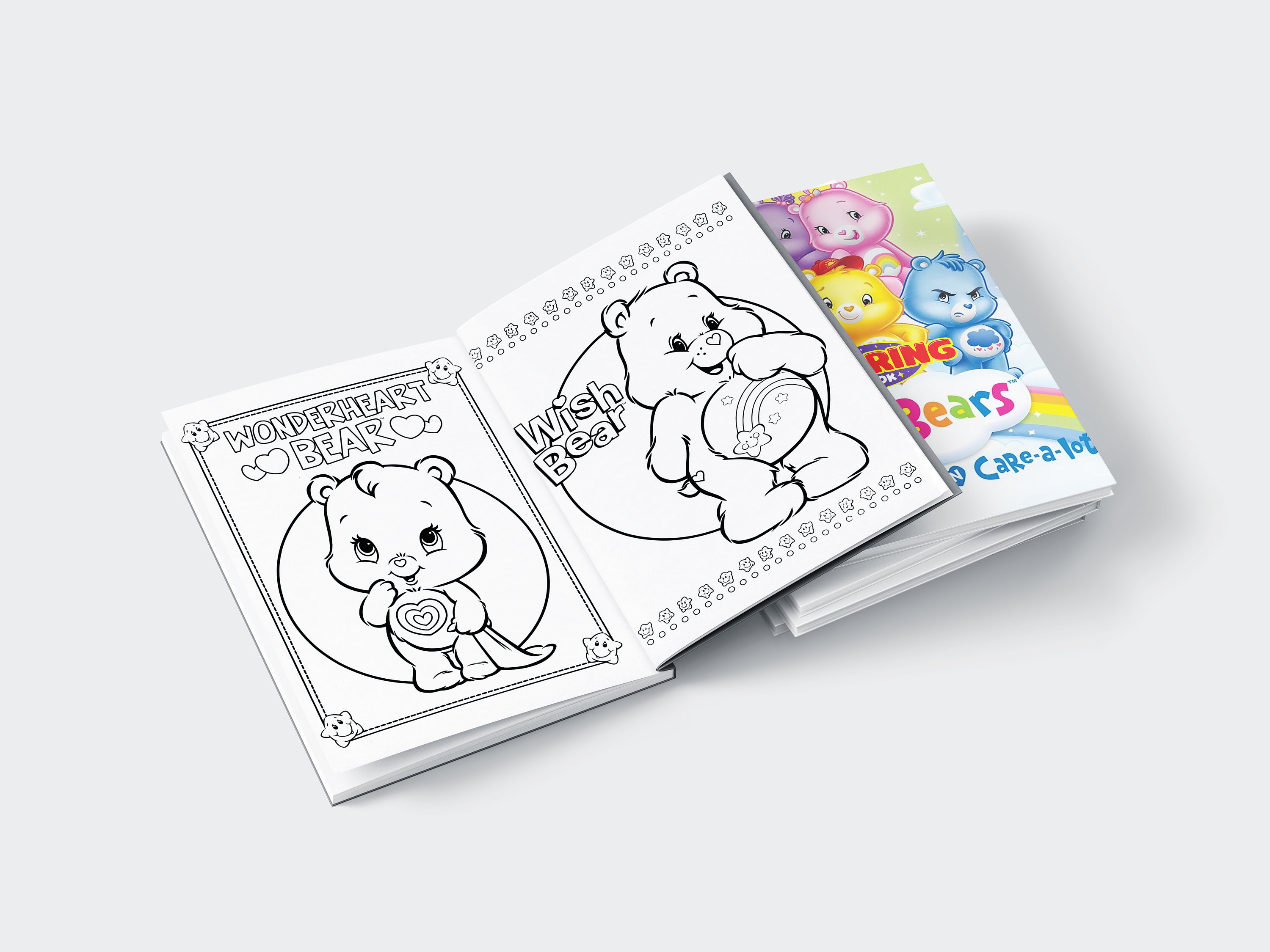 Care Bear Coloring Book 52 Pages, Coloring Pages Printable - Etsy