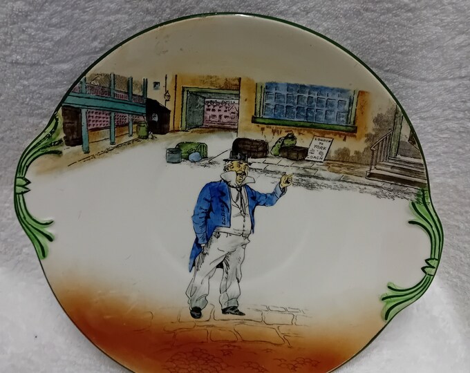 1930's Royal Doulton Dickensware Series Collectors Captain Cuttle Cake ...