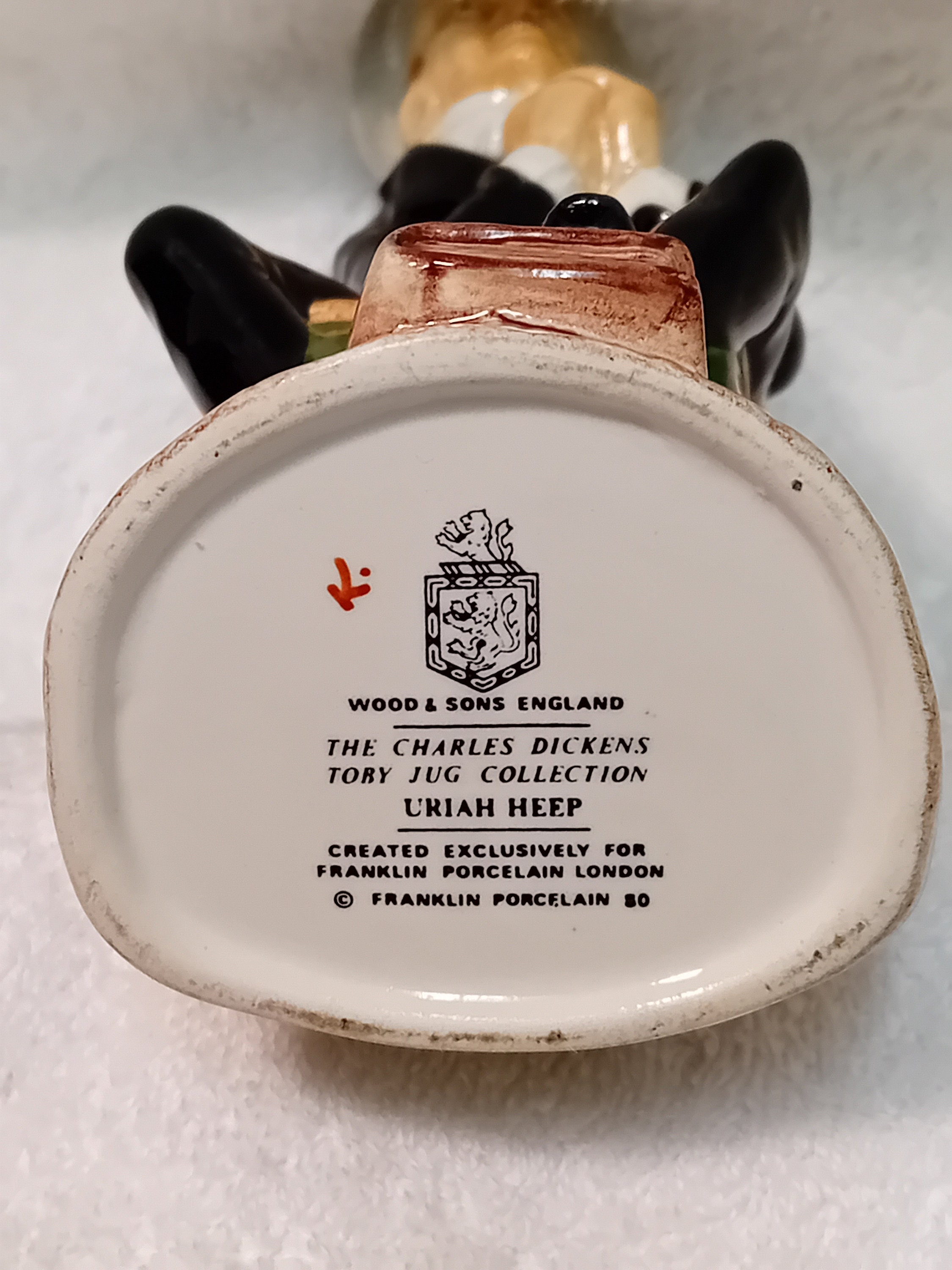 Uriah Heep the Charles Dickens Toby Jug Collection by Wood and - Etsy