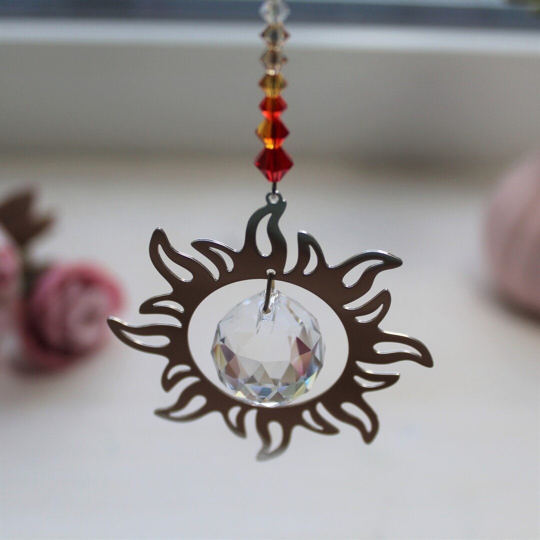 Suncatcher "sunlight" | Crystal Window Decoration | Hanging Window ...