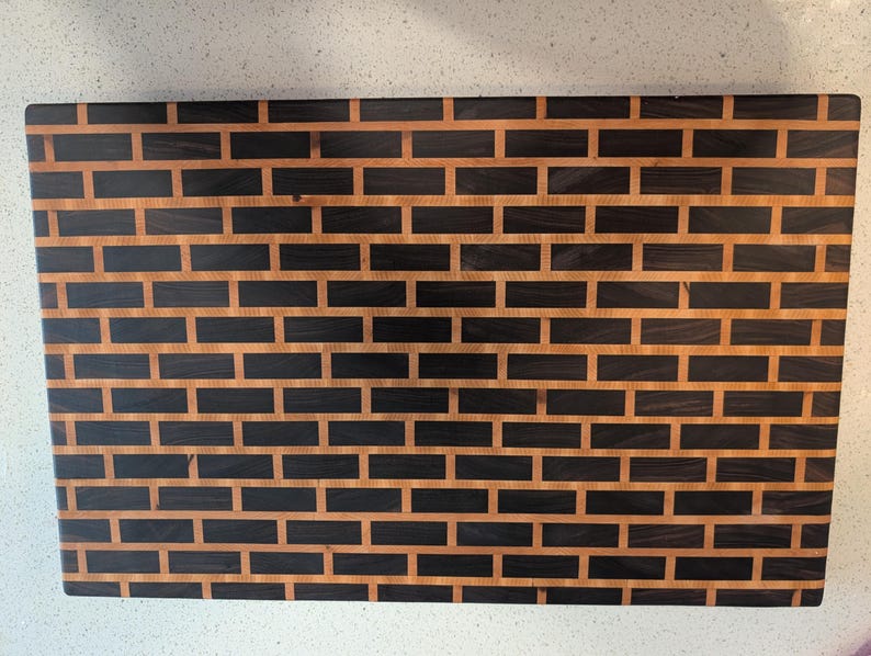 Brick Pattern Cutting Board - Etsy
