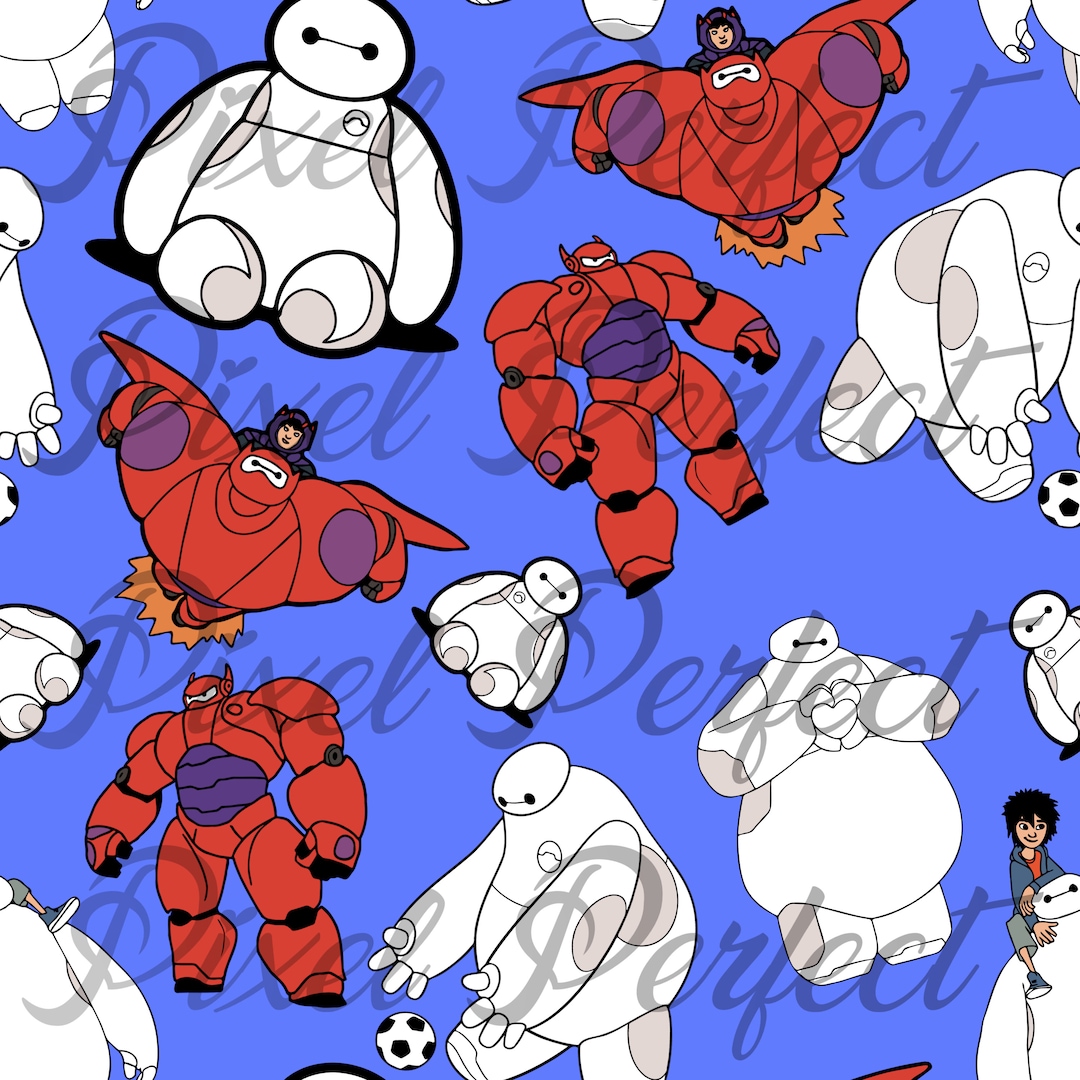 Seamless Design File Super Robot - Etsy