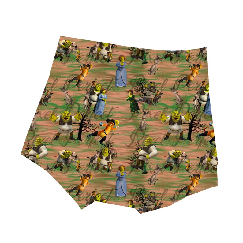 Seamless Design File Swamp Family Green - Etsy