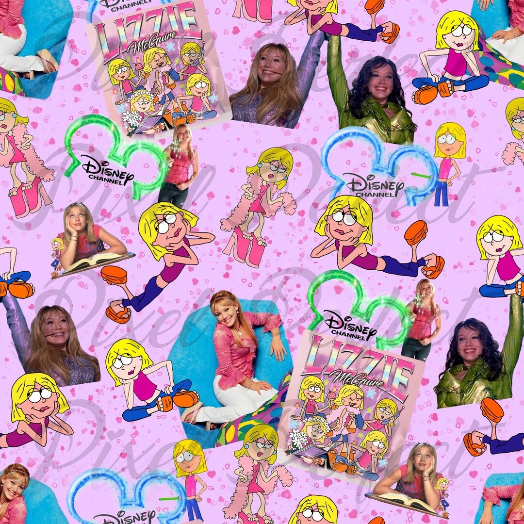 Seamless Design File Lizzie 90s - Etsy