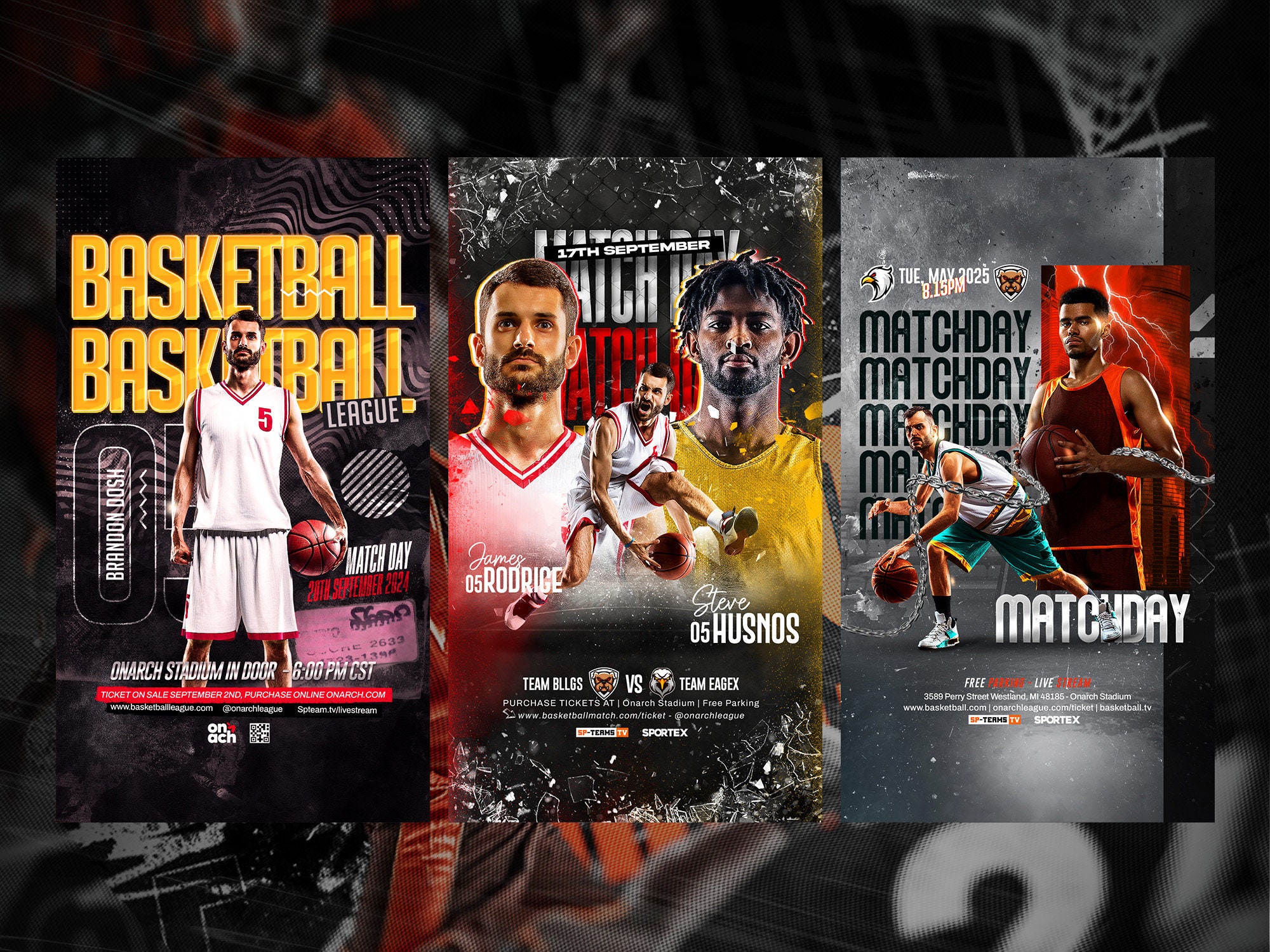 15 Game Day Basketball Stories Template, Event Flyer, Basketball Story ...