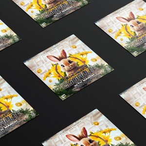 EDITABLE Happy Easter, Club Flyer Template, Event Flyer, Easter, DJ ...