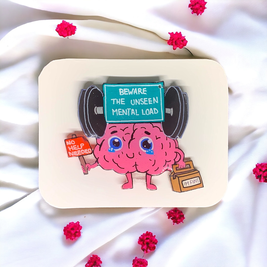 Mental Load Awareness Magnet, New Mother Gift, Mental Load Gift, - Etsy