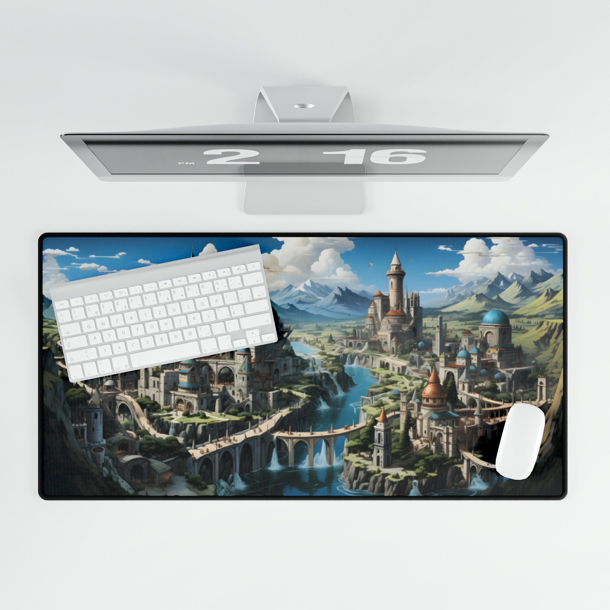 Fantasy RPG Map Mousepad: Video Game Inspired XL Size Perfect for ...