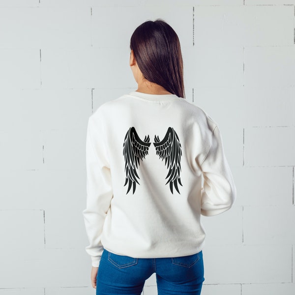 Angel Wings Sweater - Etsy