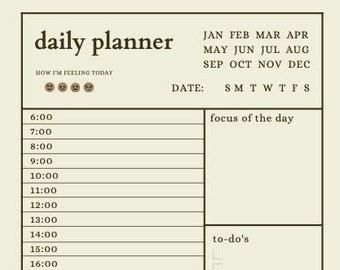 Daily Routine Digital Download - Etsy
