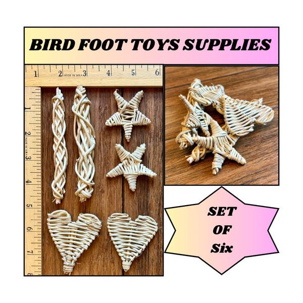 Parrot Toy Parts - Etsy