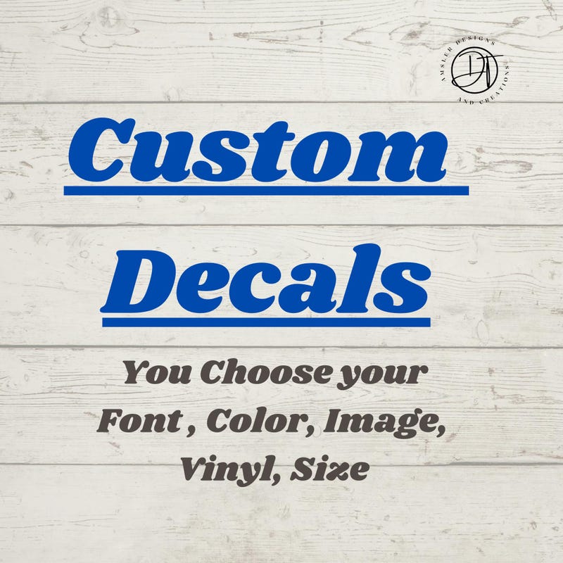 Vinyl Letters - Etsy