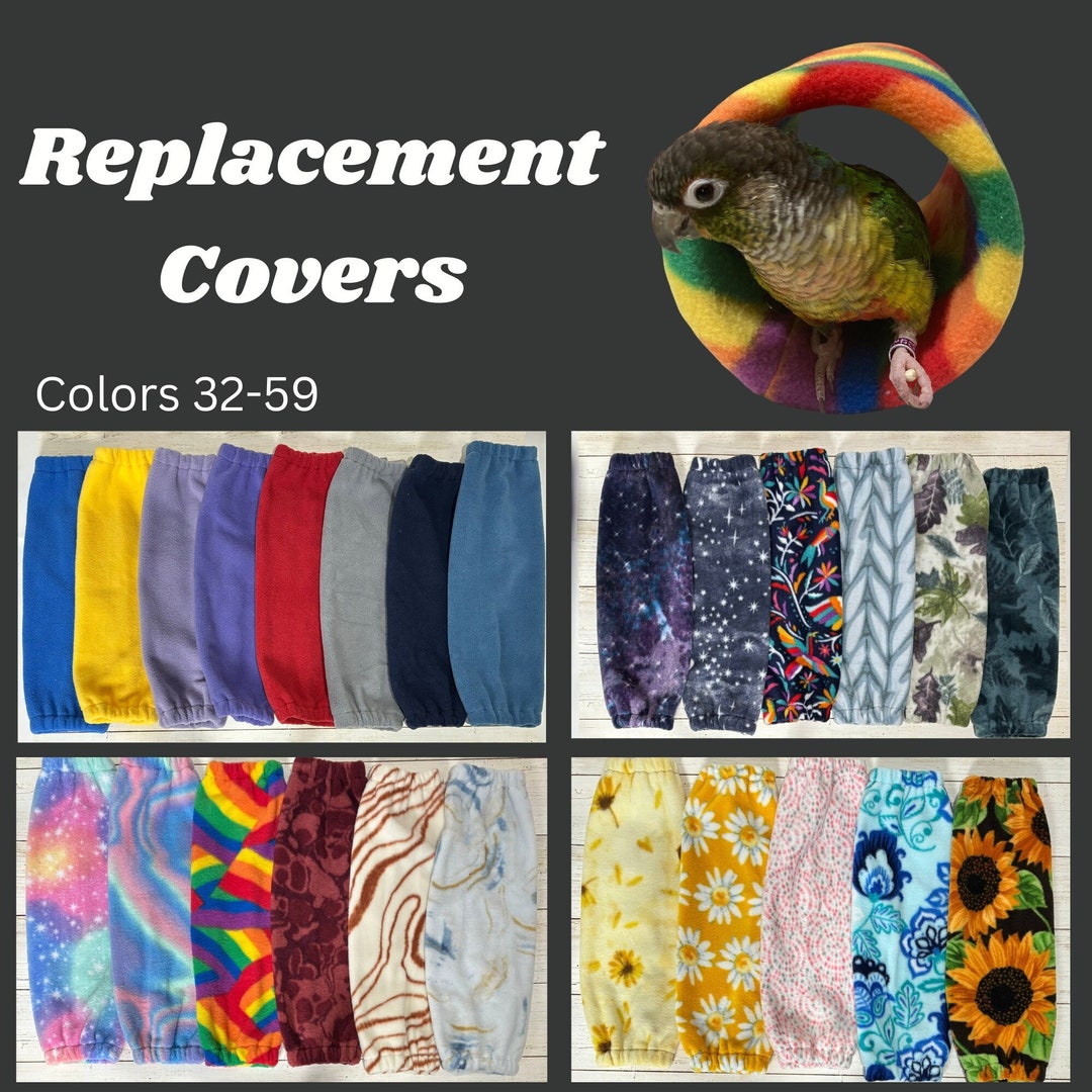 Bird Tent, Parrot Tunnel, Parakeet Hut, Anti-pill Fleece Replacement ...