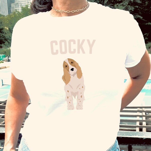 Cocker Spaniel Shirt - Etsy