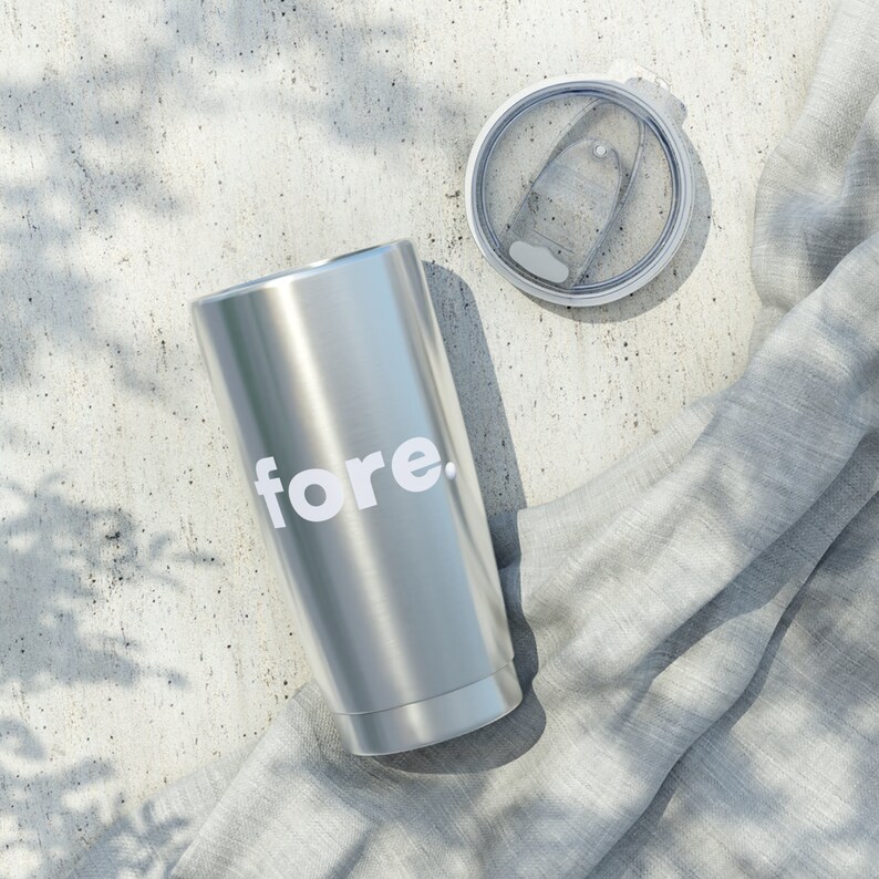 Fore, Tumbler, Cute Golf Pro Stainless Steel Travel Cup, Spill ...