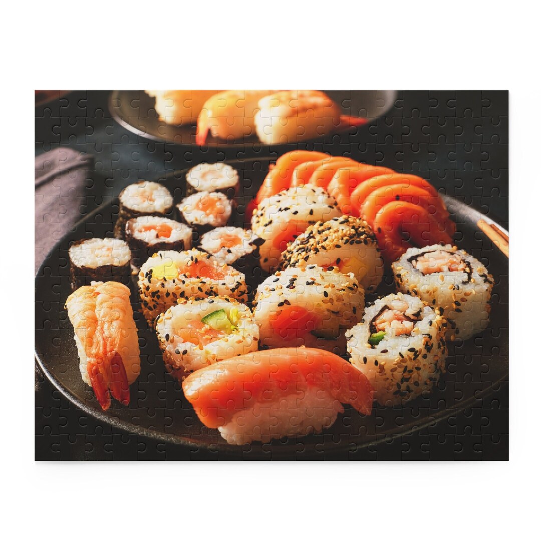 Sushi Puzzle Sexy Food Date Night Game for Foodie Gift for - Etsy
