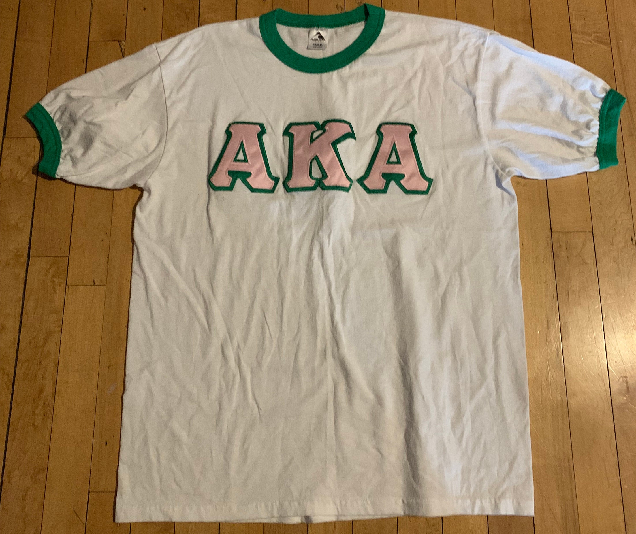Vintage "aka" Sorority Ringer T Shirt Adult XL - Etsy