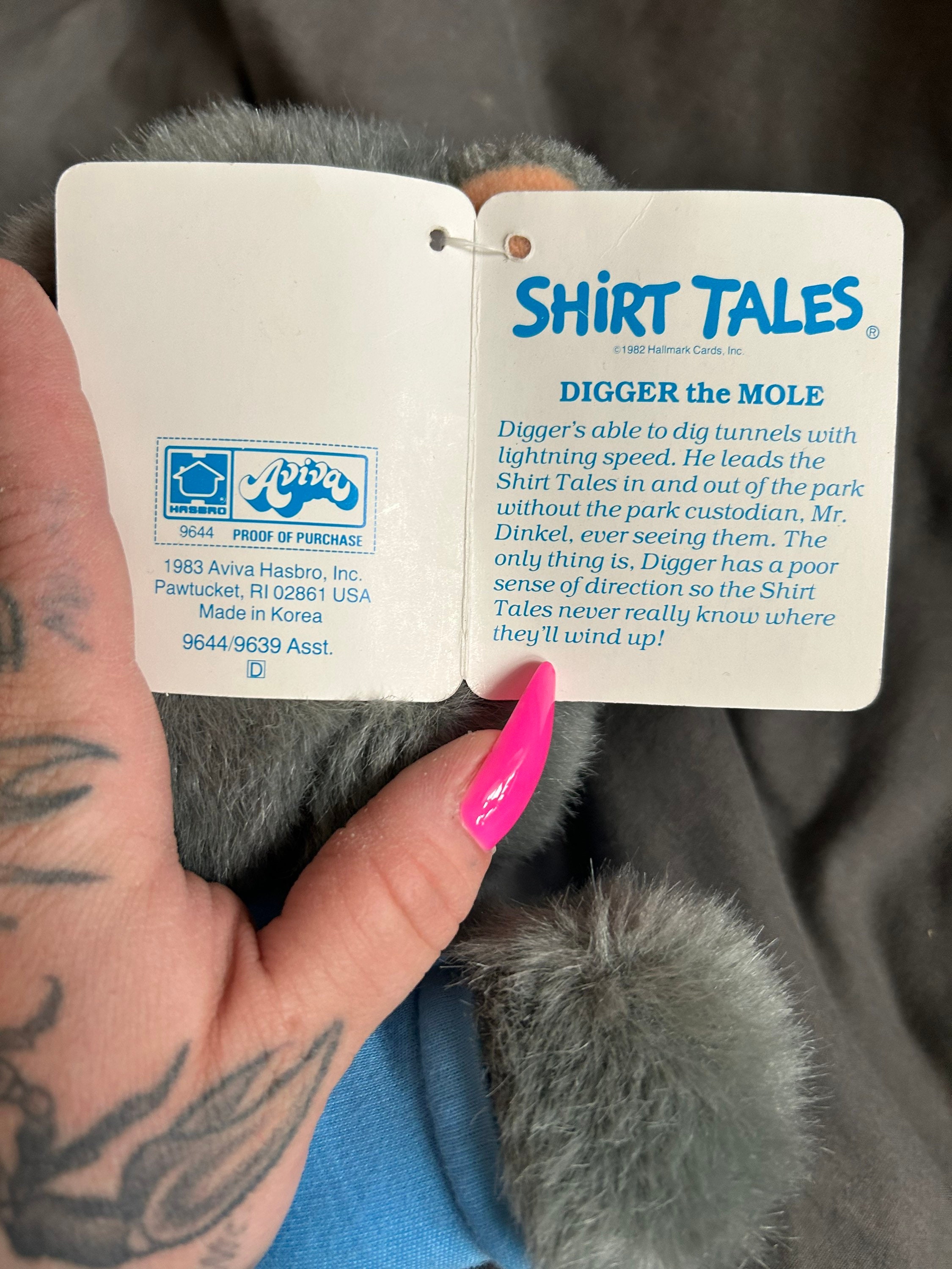 From Shirt Tales Mole