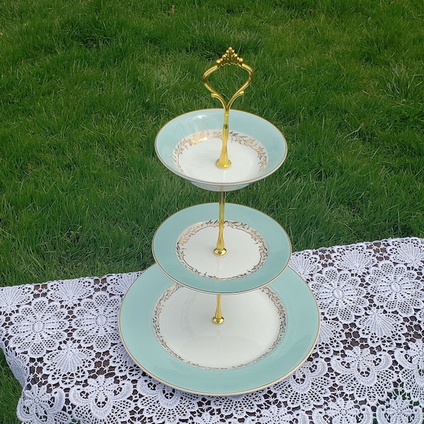 3 Tier Cake Stand - Etsy