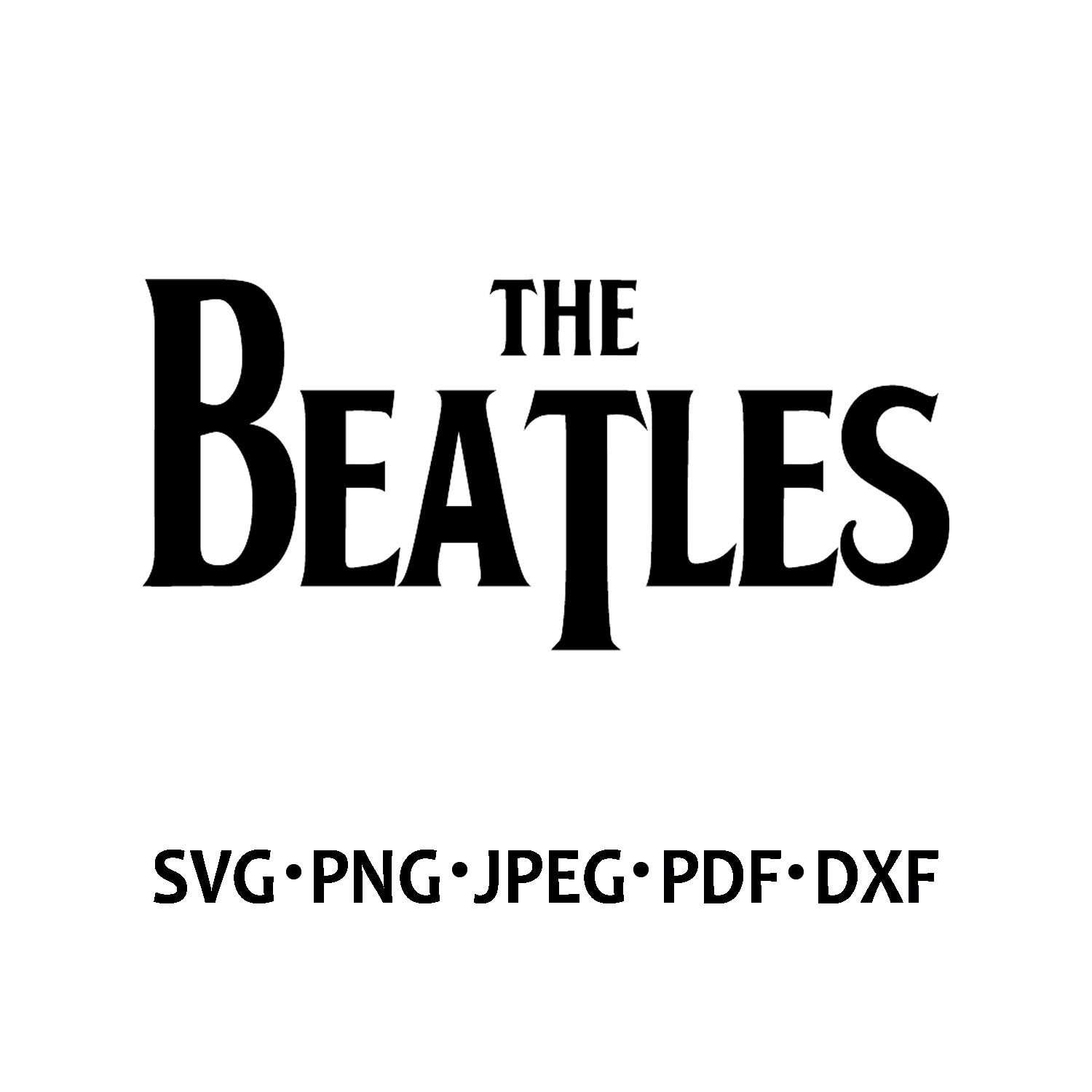 The Beatles Logo Digital File SVG PNG PDF Files for - Etsy