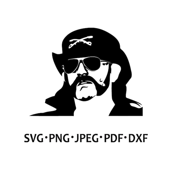 Lemmy Silhouette - Etsy Canada