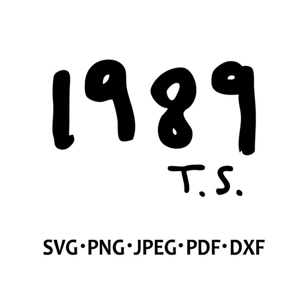 1989 Swift Svg Png - Etsy UK