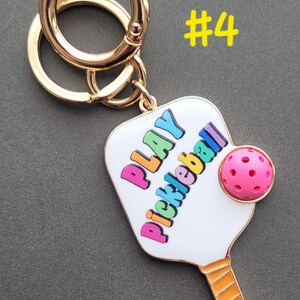 Pickleball Keychain and Earring - Etsy