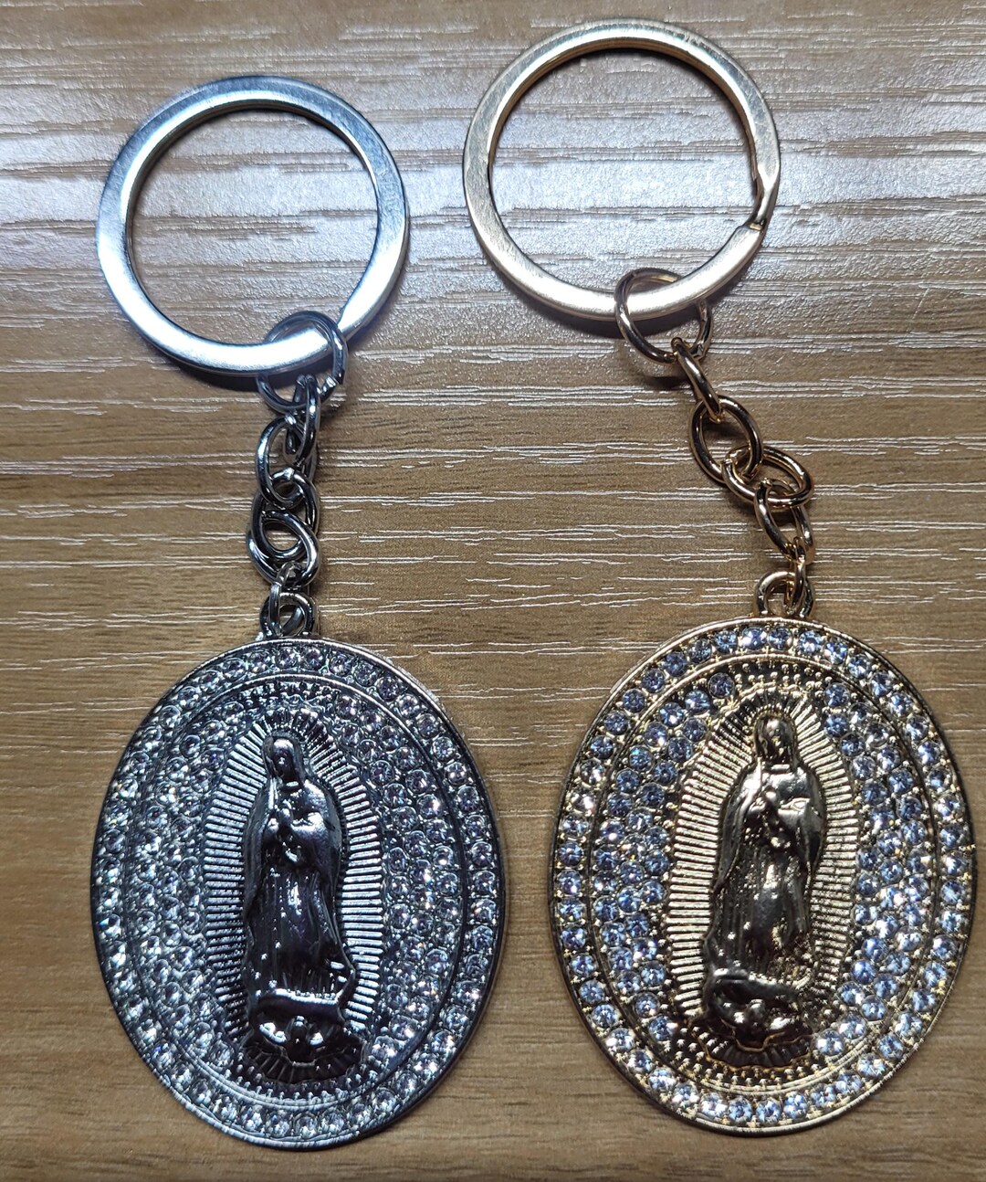 Ave Maria Keychain - Etsy