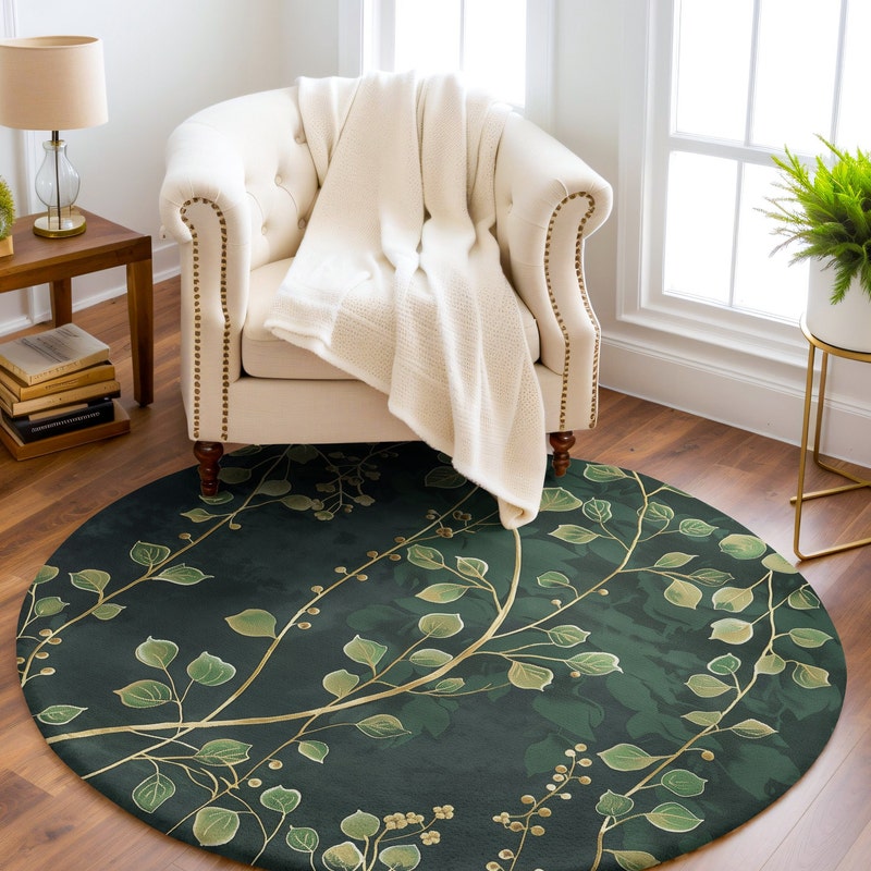 Leaf Rug - Etsy